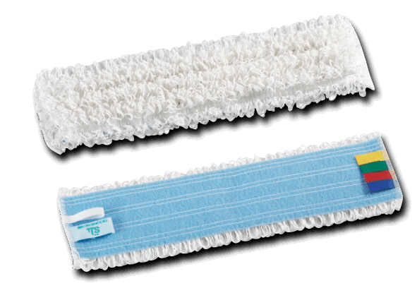 White Microfibre Mop Head With Colour Coded Tags – Ramon Hygiene Products