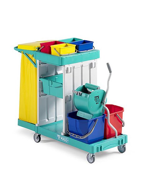 Trolley 350 Basic With Dry Roller Wringer – Ramon Hygiene Products