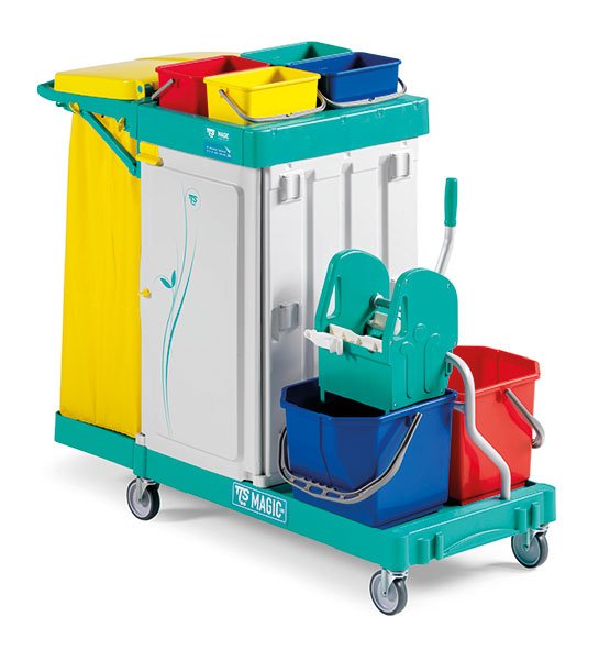 Magic Line 350 Safety Mopping Trolley – Ramon Hygiene Products